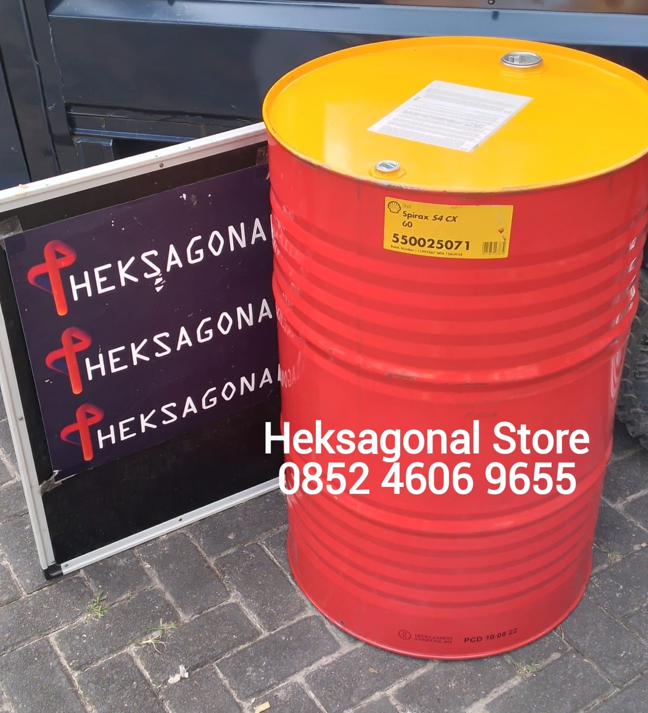 Drum Besi Bekas Balikpapan 0852 4606 9655 | HEKSAGONAL